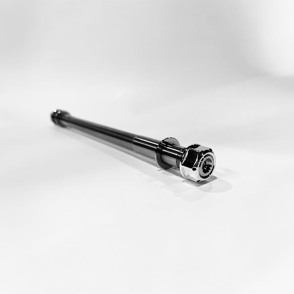 Polished Swingarm Pivot Tube Bolt Complete